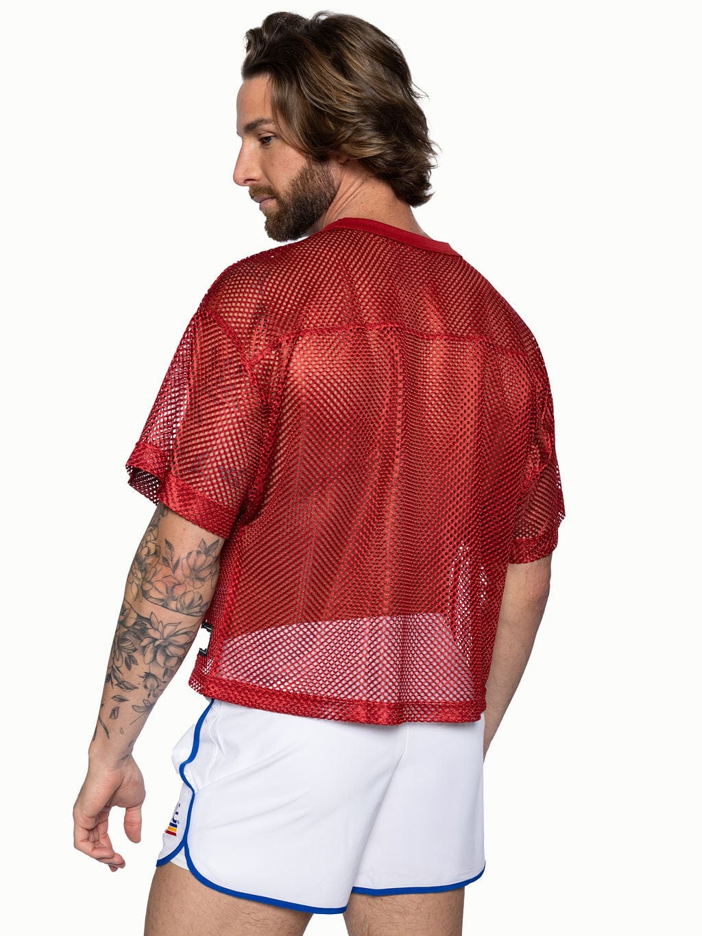 Red Short Sleeve Mesh Practice Jersey – BIKE Athletic