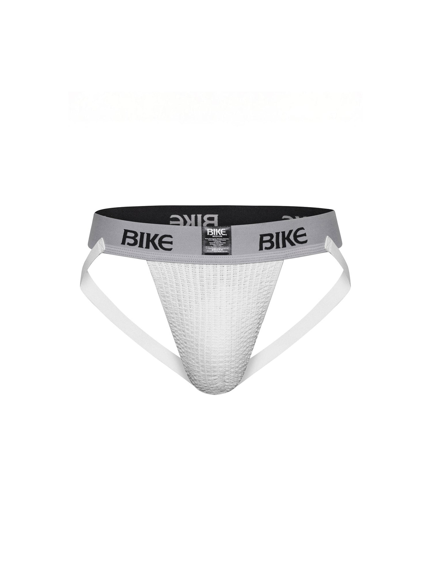 White Classic Jockstrap – BIKE Athletic
