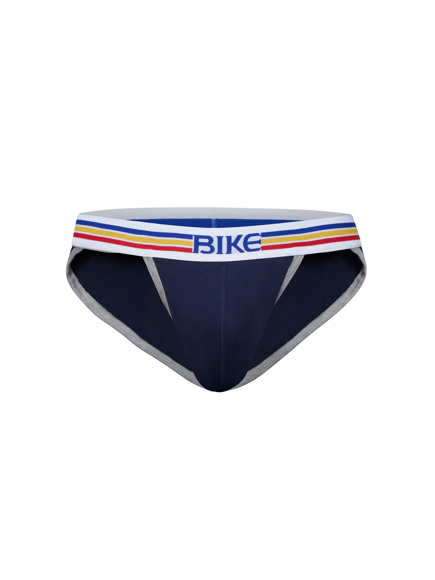 Navy Stretch Cotton Jock Brief – BIKE Athletic
