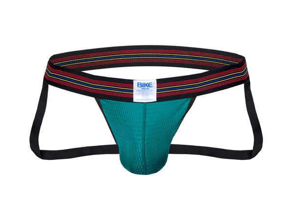 Men's Teal Mesh Jockstrap - BIKE® Athletic