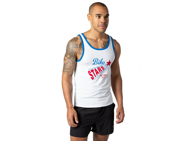 Men's All Star Logo Ringer Tank Top - BIKE® Athletic