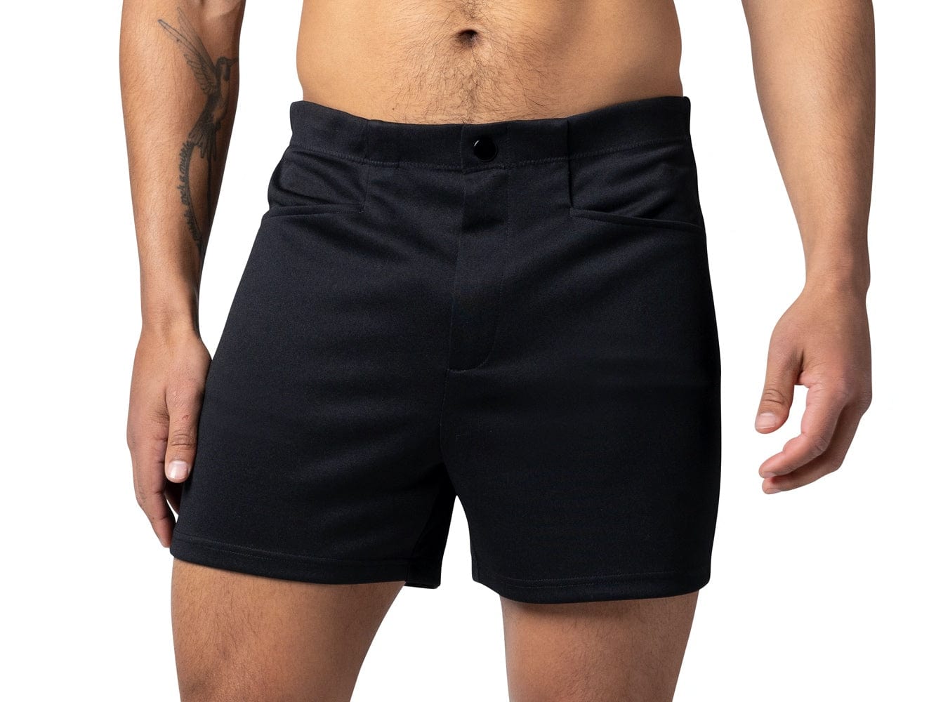 Men's Black Coaches Shorts - BIKE® Athletic