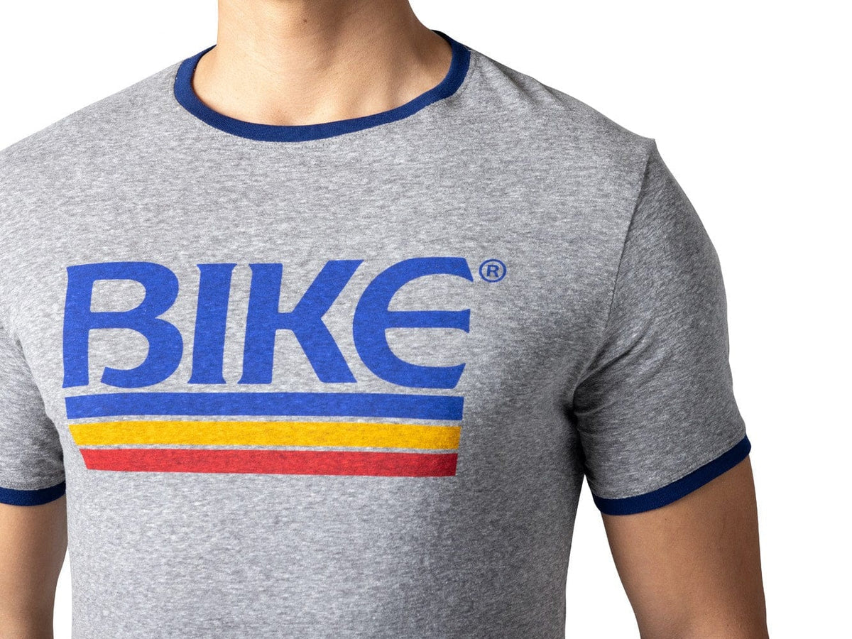 Men's Logo Ringer T-Shirt - BIKE® Athletic